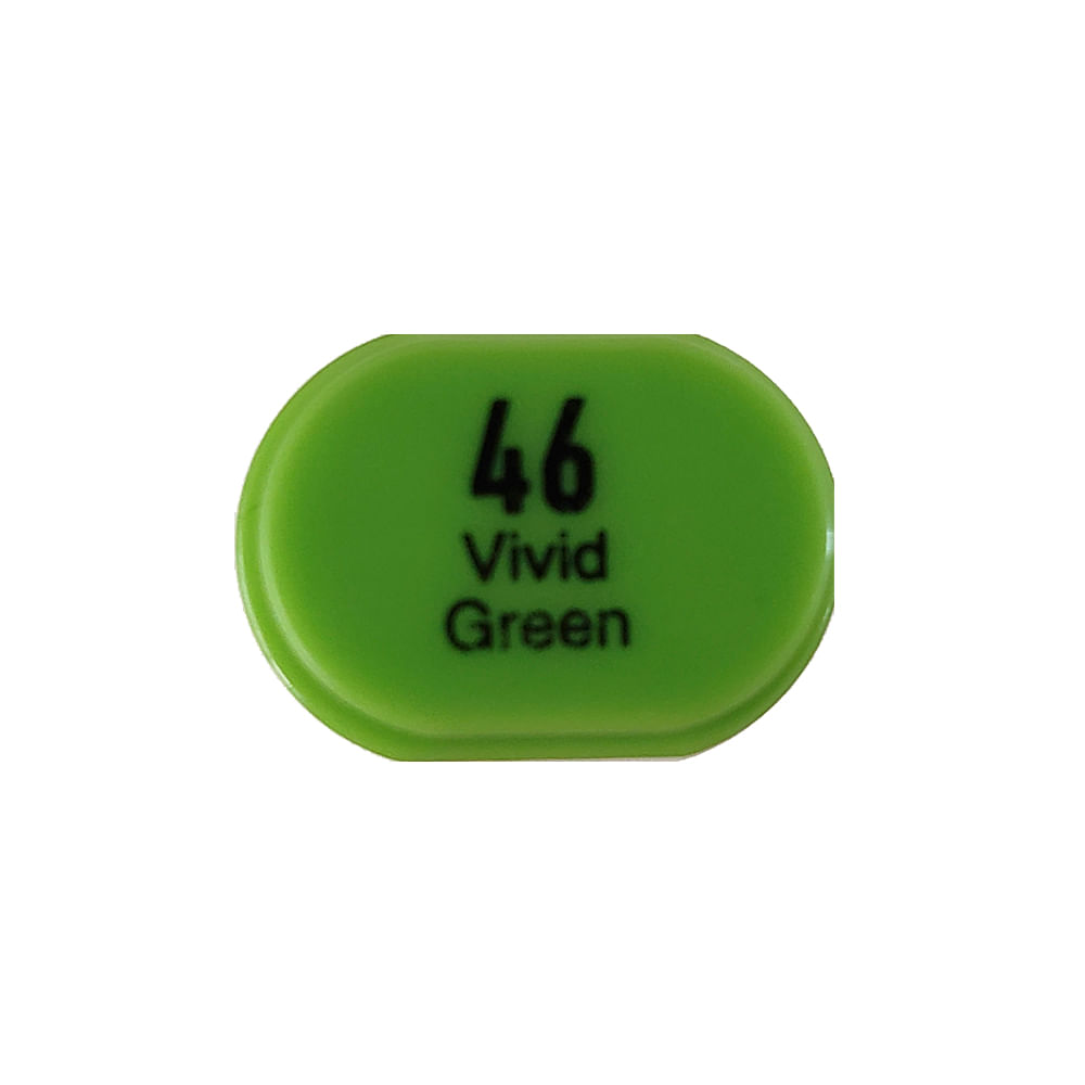 Marcador Artístico - 46 - Vivid Green - Graf Duo - 2 Pontas