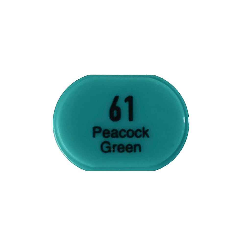 Marcador Artístico - 61 - Peacock Green - Graf Duo - 2 Pontas